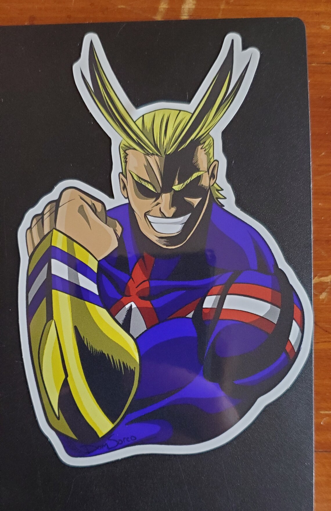 My Hero Academia All Might Vinyl Sticker | Etsy