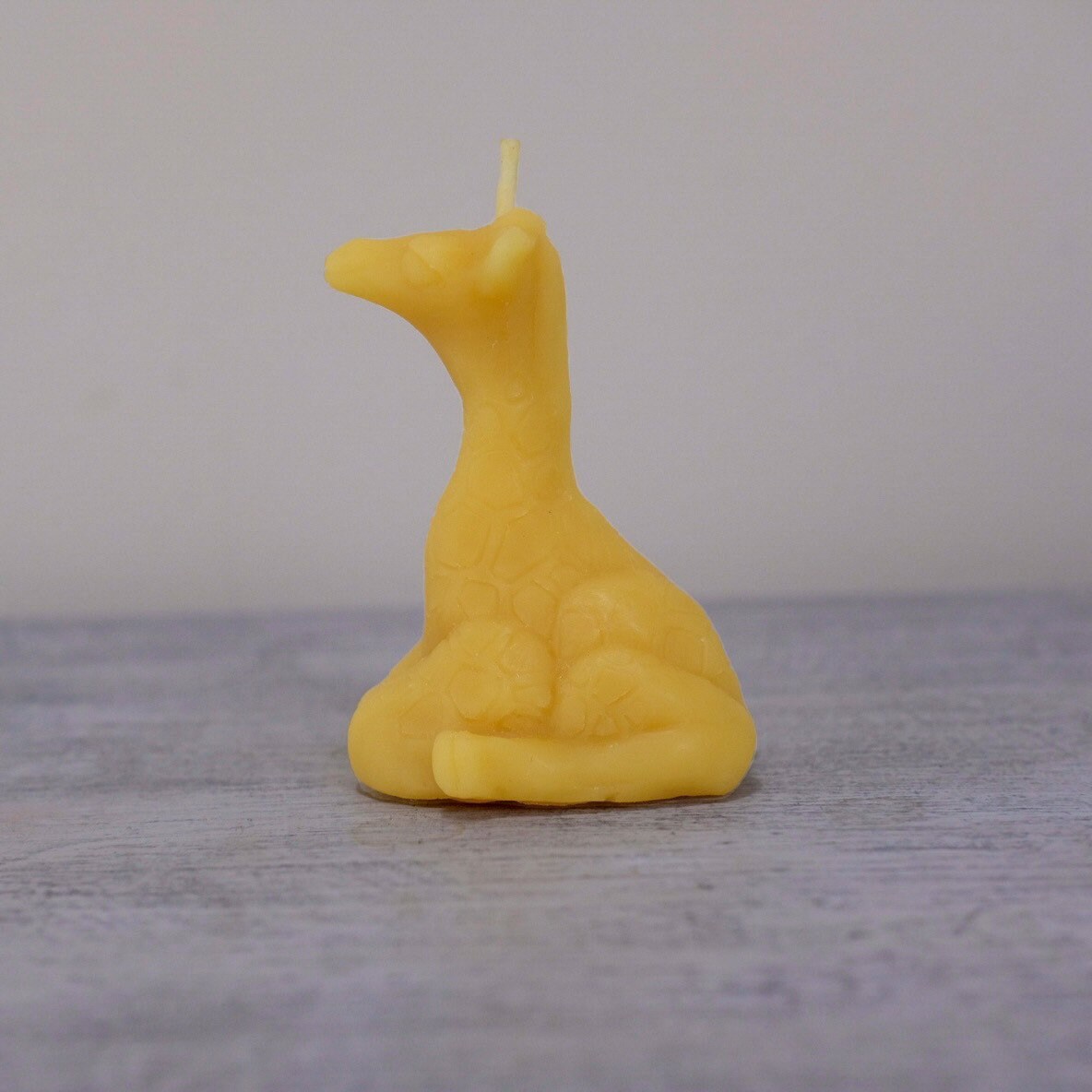 Beeswax Candle Giraffe Bébé - Etsy