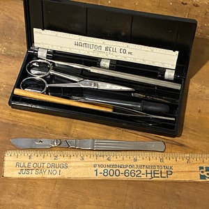 Vintage Hamilton Bell Dissection Set | Vtg Medical Science STEM Supply ...