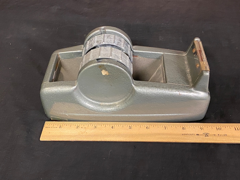 Vintage Industrial Scotch Dual Tape Dispenser | Vintage Industrial ...