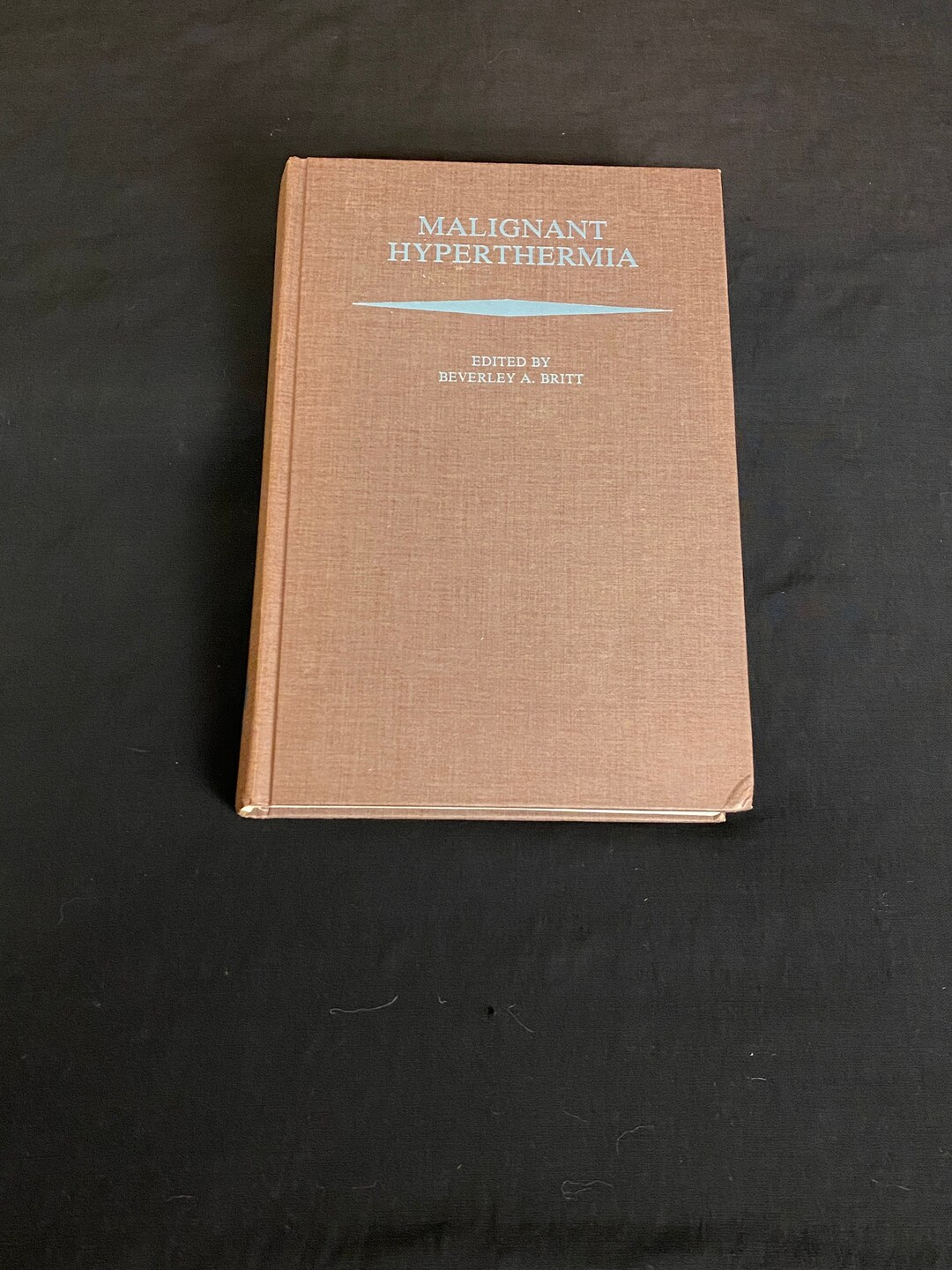 Vintage Medical Book- Malignant Hyperthermia Medical Book | Vintage ...