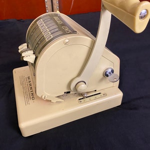 Vintage Paymaster X-550 | Industrial Chicago Office, Retro Mid Century ...