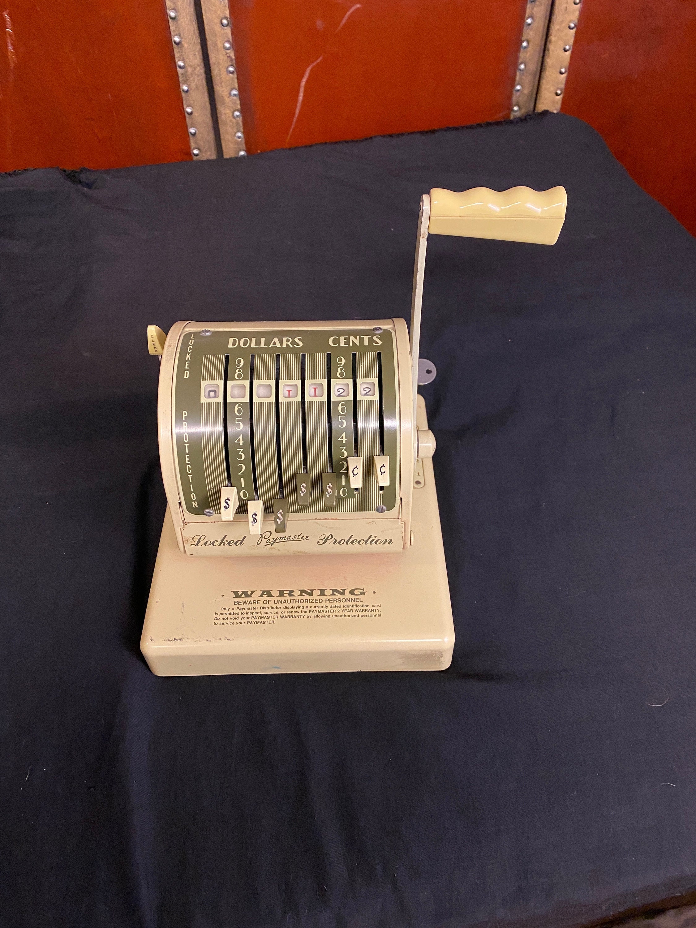 Vintage Paymaster X-550 | Industrial Chicago Office, Retro Mid Century ...