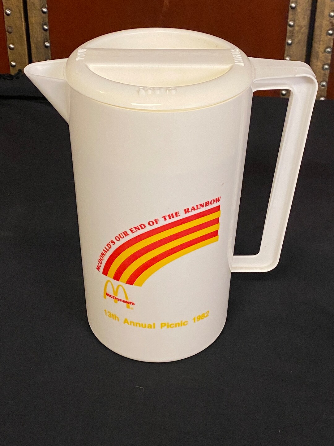 Vintage Mcdonald's Rainbow Pitcher | Vtg Collectible Mcd’s Memorabilia ...