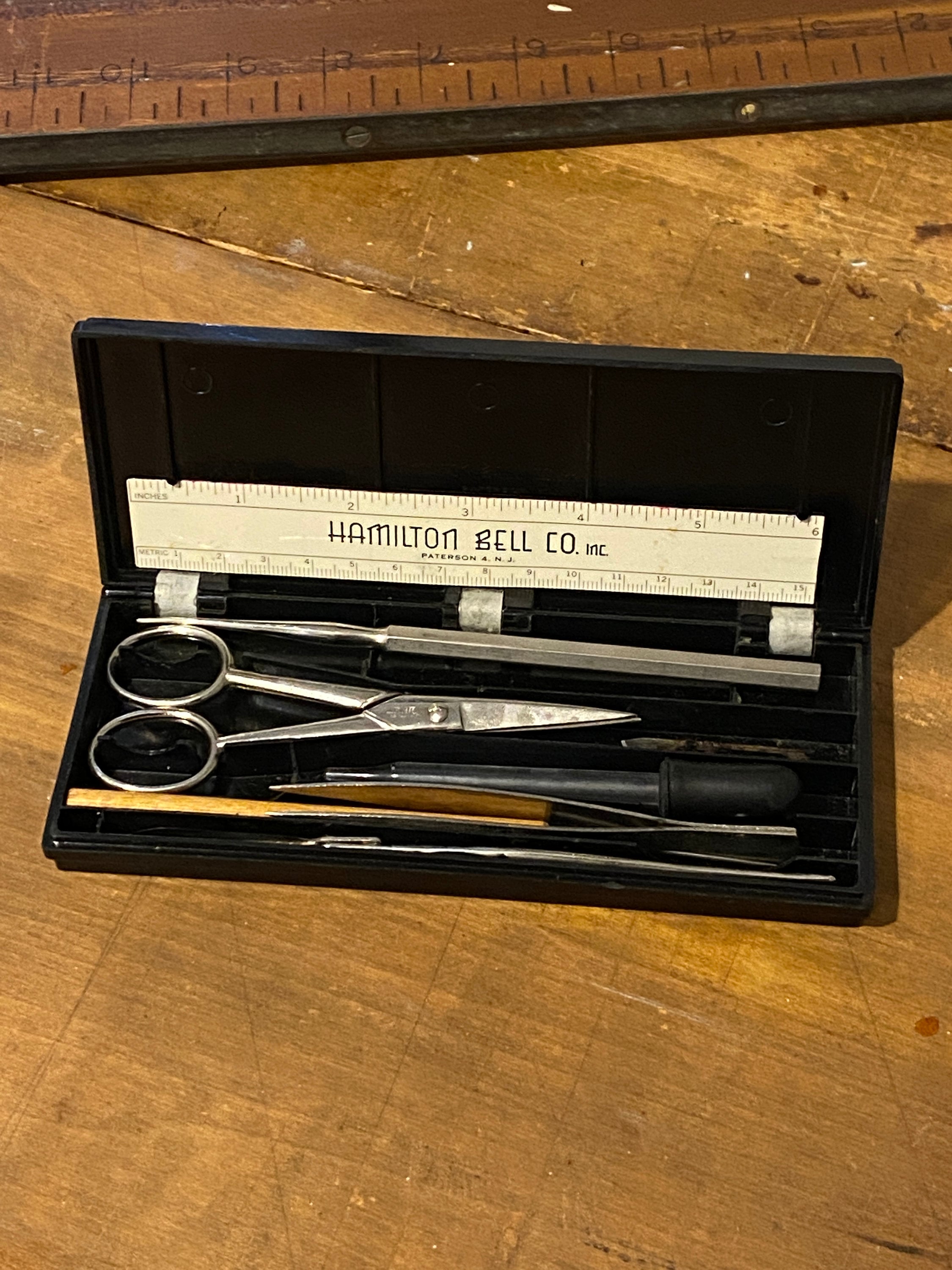 Vintage Hamilton Bell Dissection Set | Vtg Medical Science STEM Supply ...
