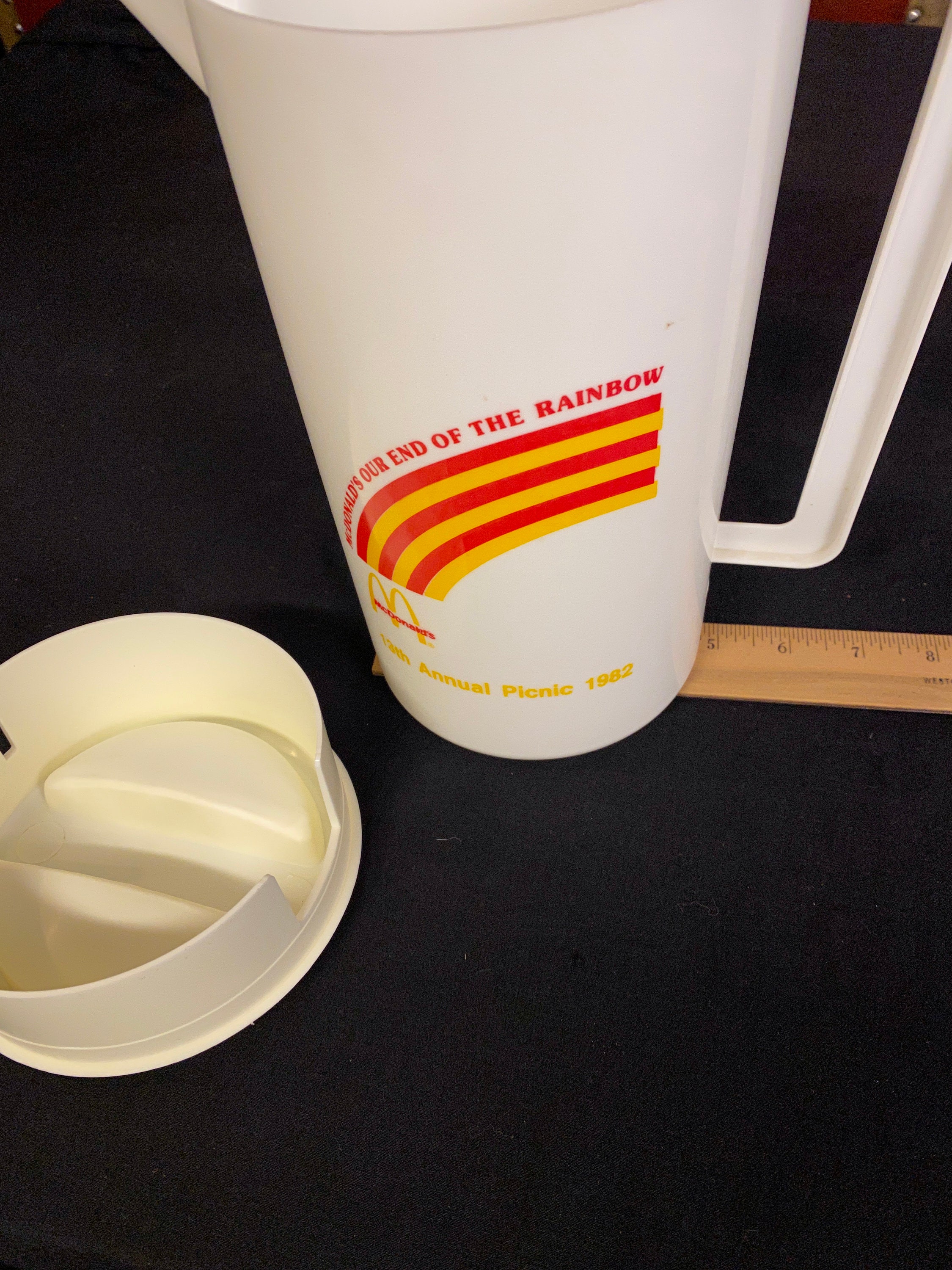 Vintage Mcdonald's Rainbow Pitcher | Vtg Collectible Mcd’s Memorabilia ...