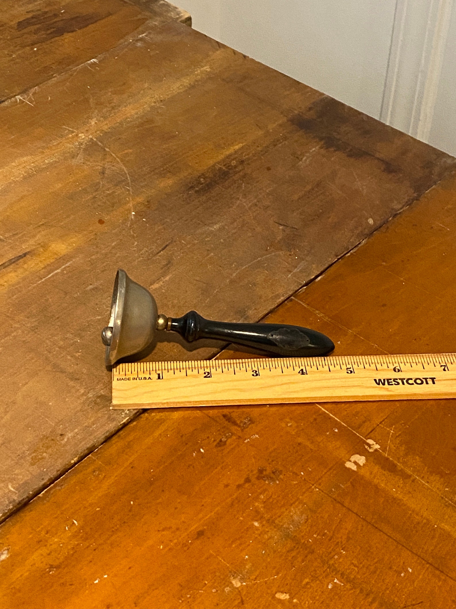 Vintage Bell Handheld Ringer Tabletop Bell Antique Ringer Bell Wedding ...