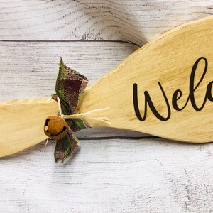 Wooden Welcome Goose, Wall Decor, Wreath Attachment, Farmhouse Decor ...