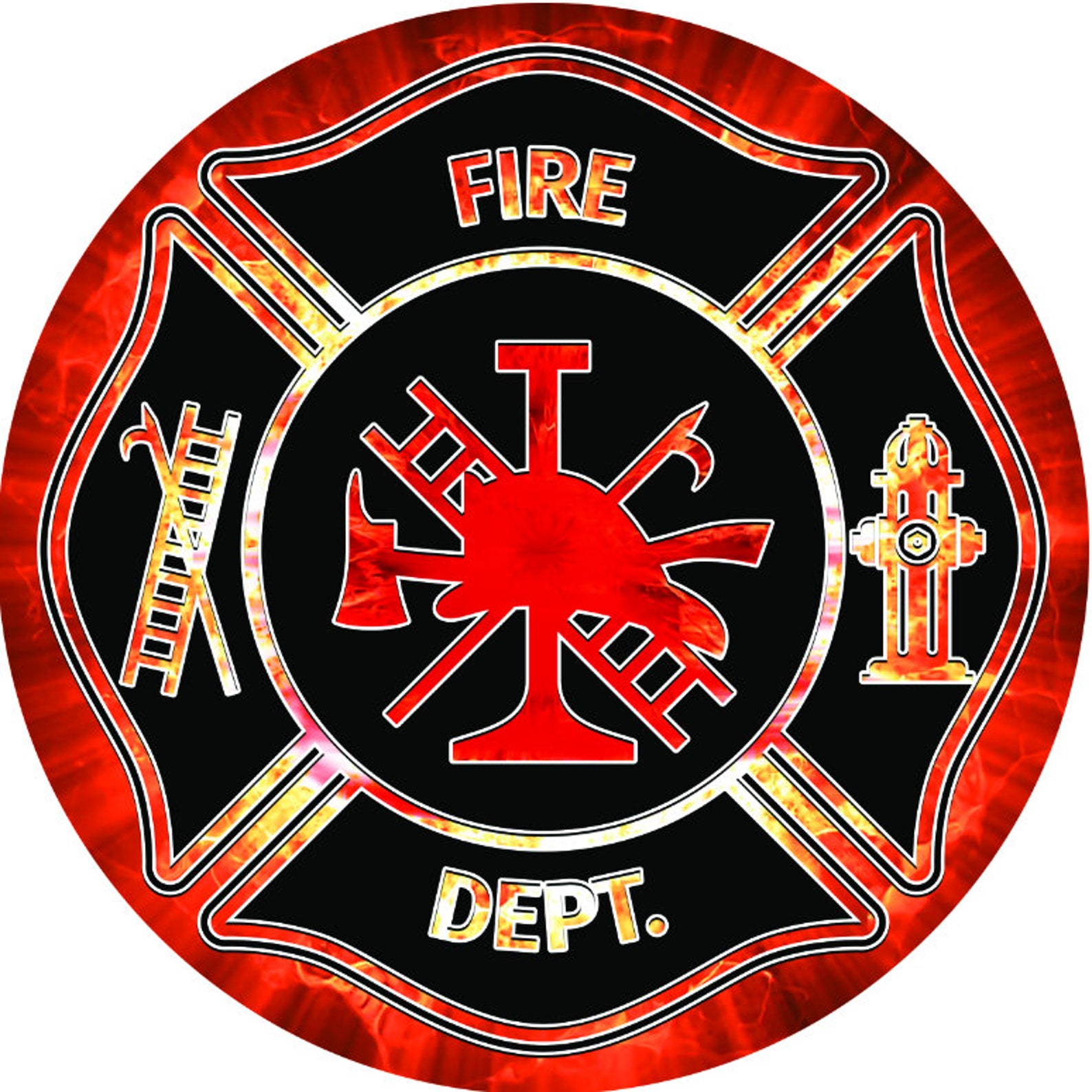 Fire Fighter Decor, Firefighter Wreath Sign, Wall Decor, Fireman ...