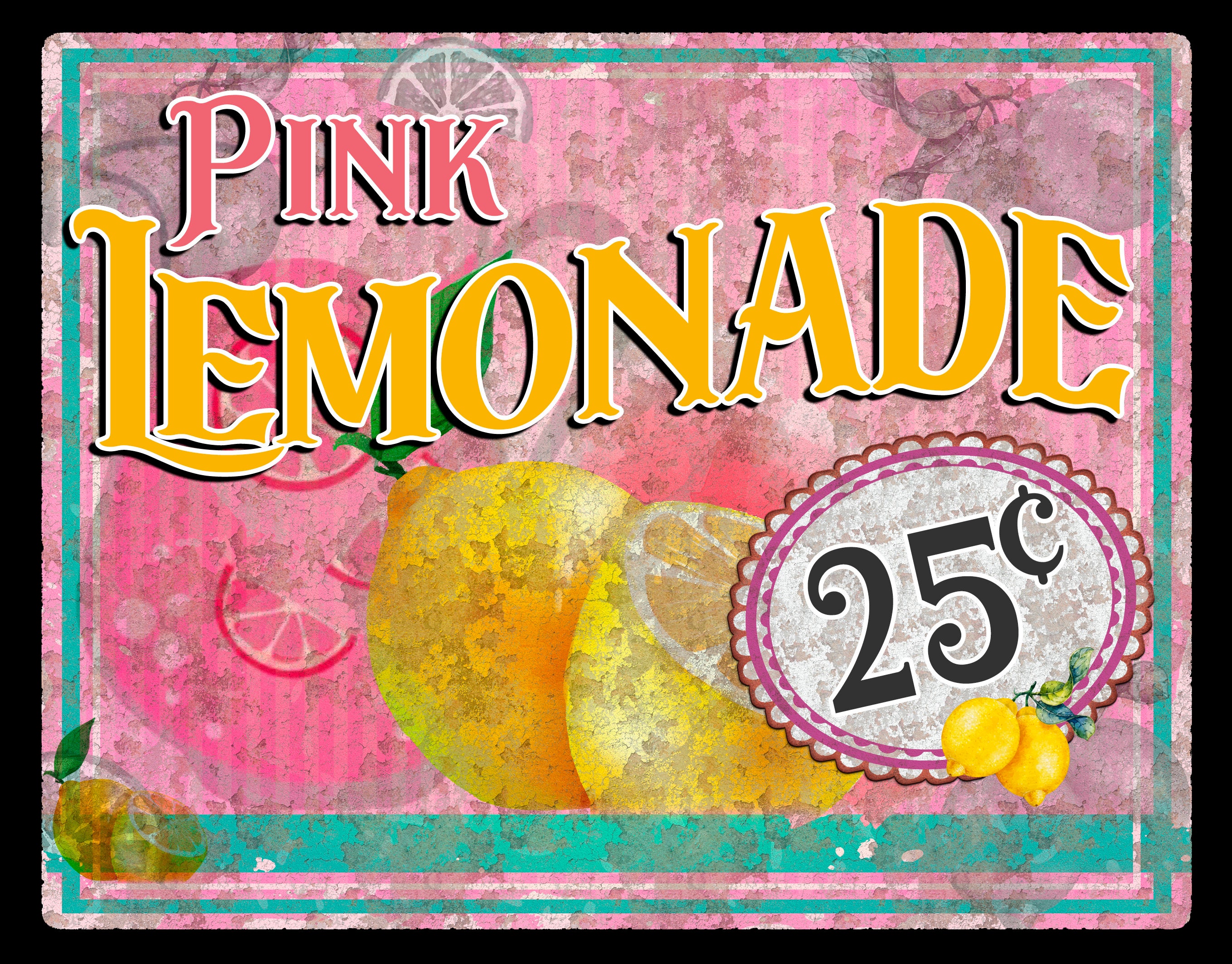 Lemonade Sign 50 Cents