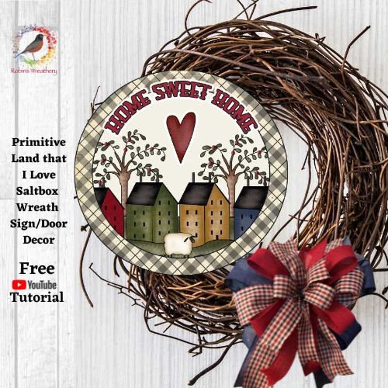 Primitive Wreath - Etsy