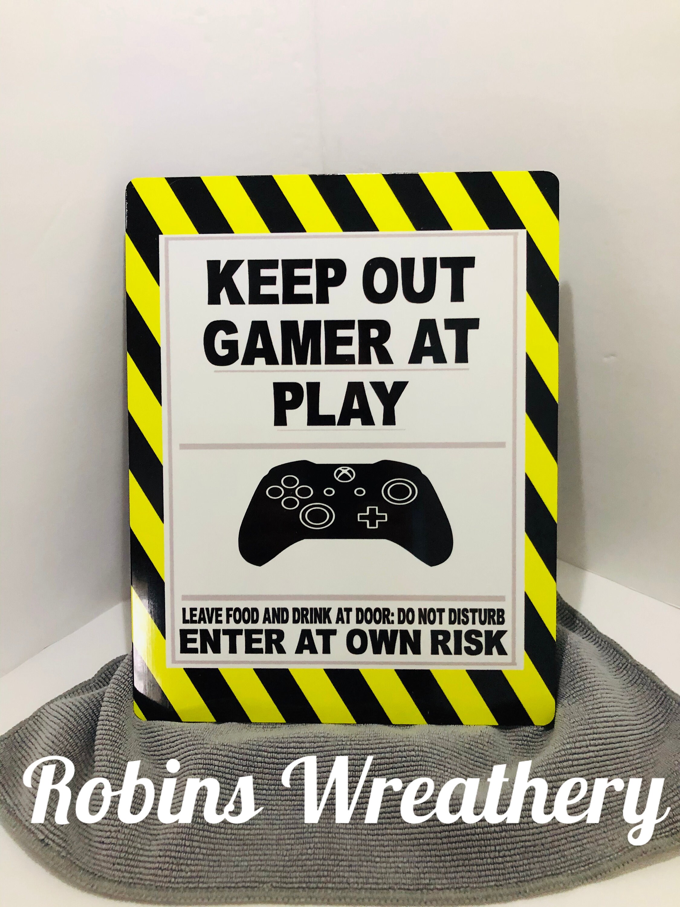 Gamer sign two designs Gamer Wall Decor Gaming Lover Sign | Etsy