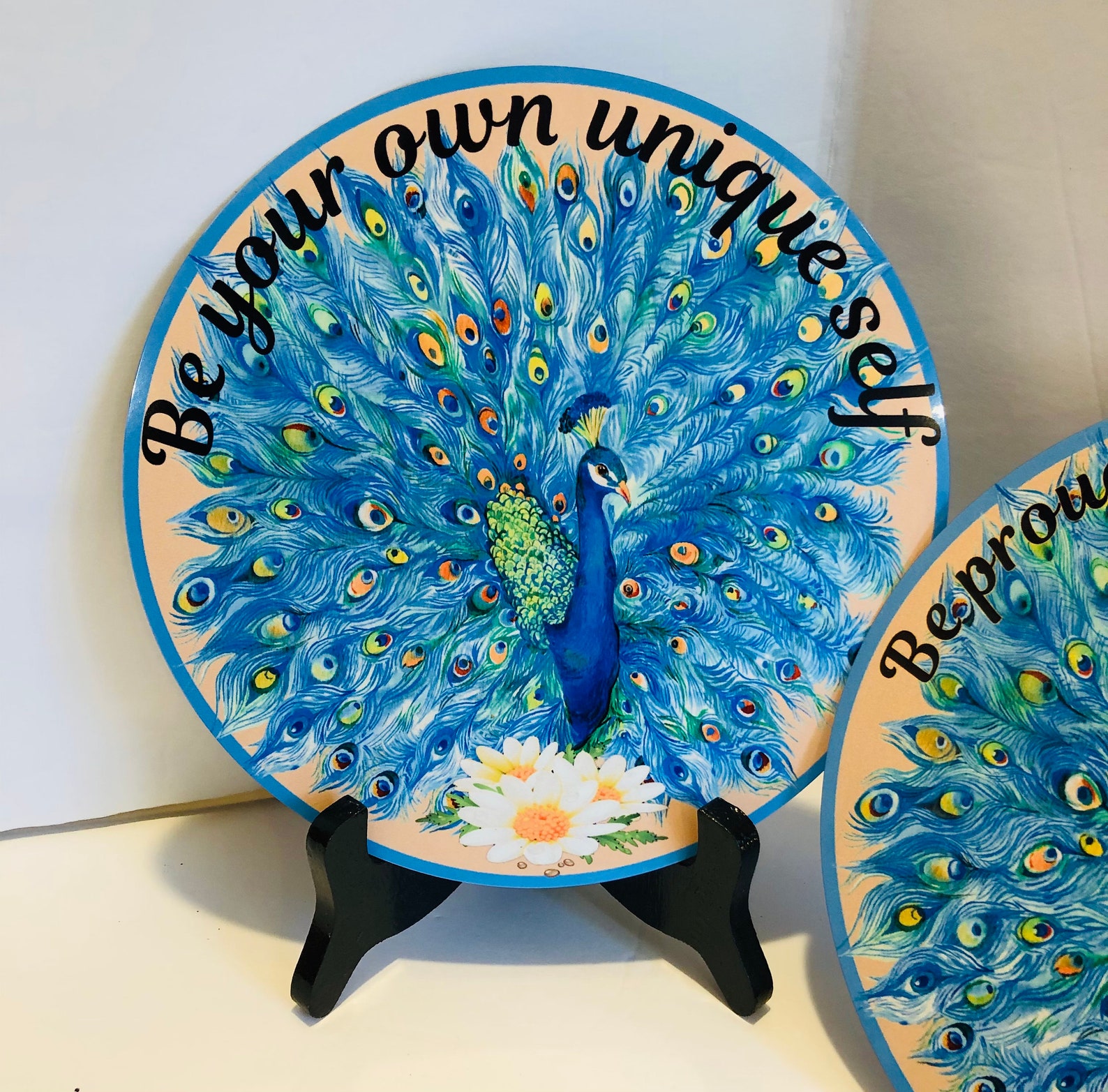 Peacock Circle Signs, Be Your Own Unique Self, Be Proud to Show Your ...