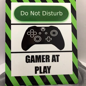 Gamer Sign Two Designs Gamer Wall Decor Gaming Lover Sign - Etsy