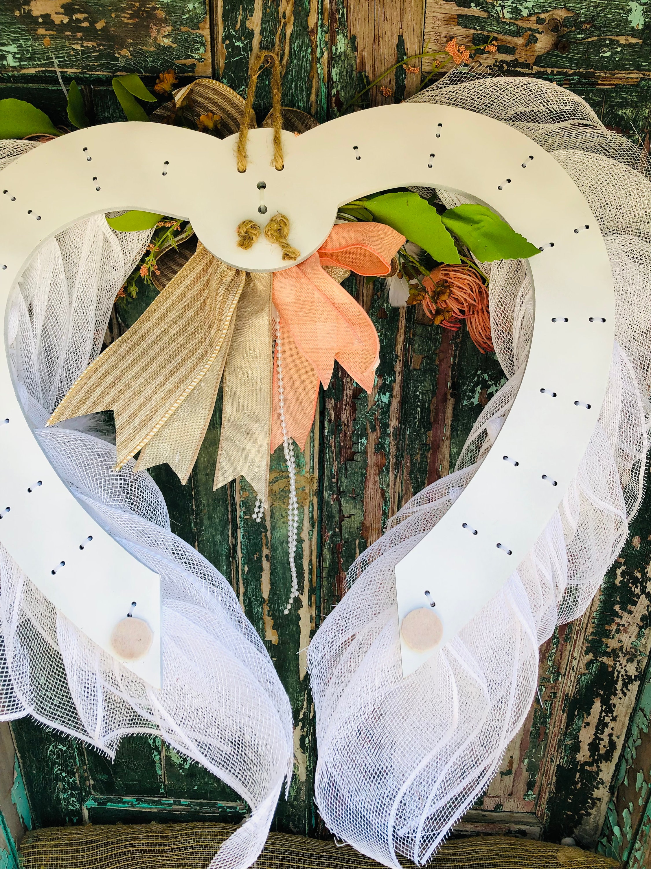 Angel Wings Mesh Frame, Funeral Decor, Rememberance Wings, One of a ...