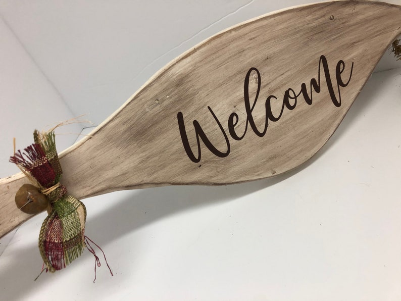 Wooden Welcome Goose Wall Decor Wreath Attachment Farmhouse - Etsy