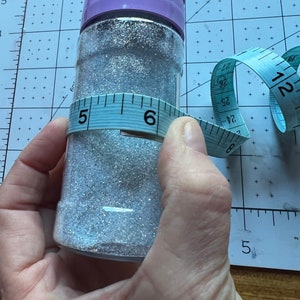 Craft Glitter Storage Rack Table or Wall Organizer, Holds 48 Jars ...
