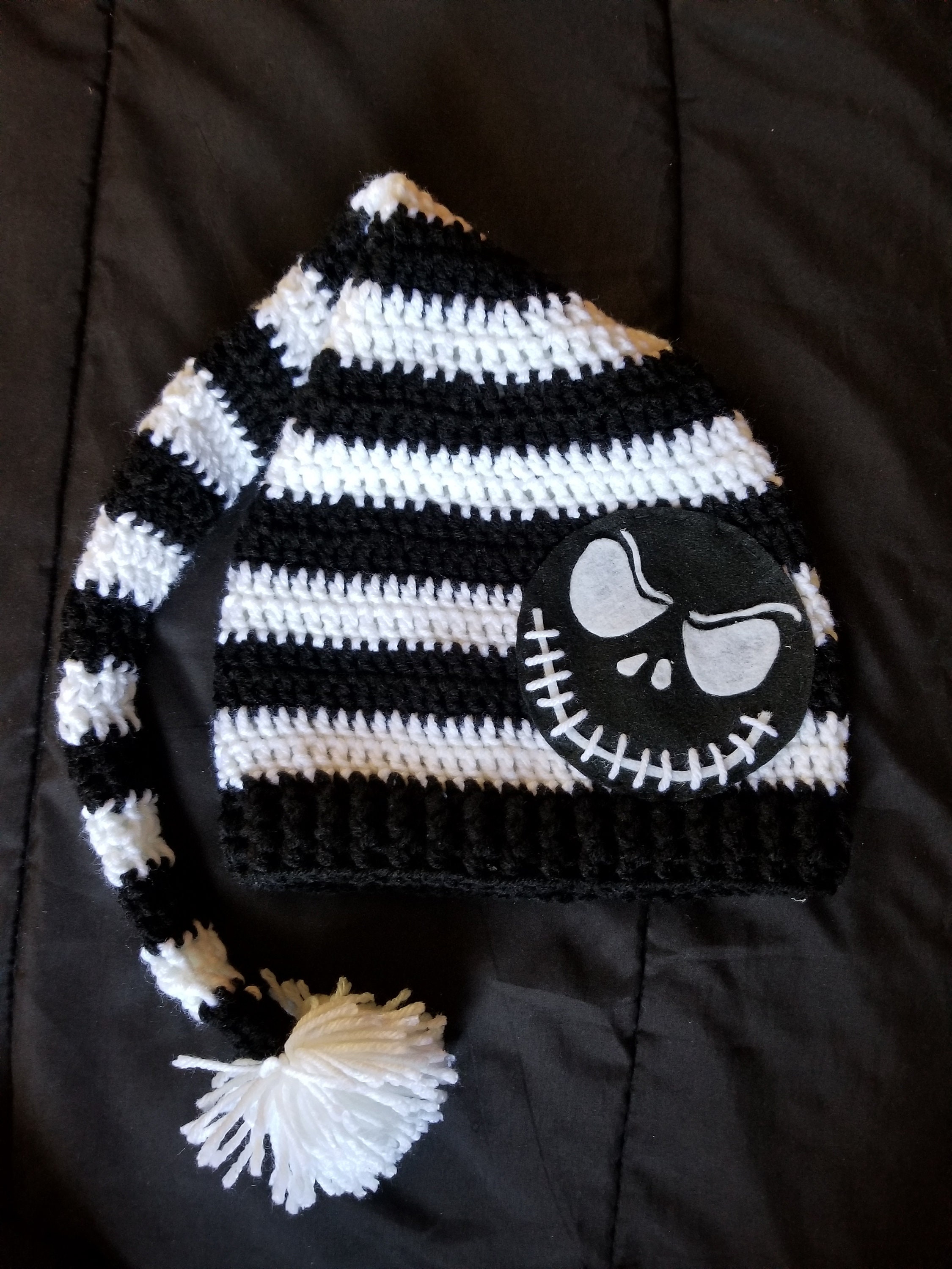 Jack Skellington Elf Style Beanie - Etsy