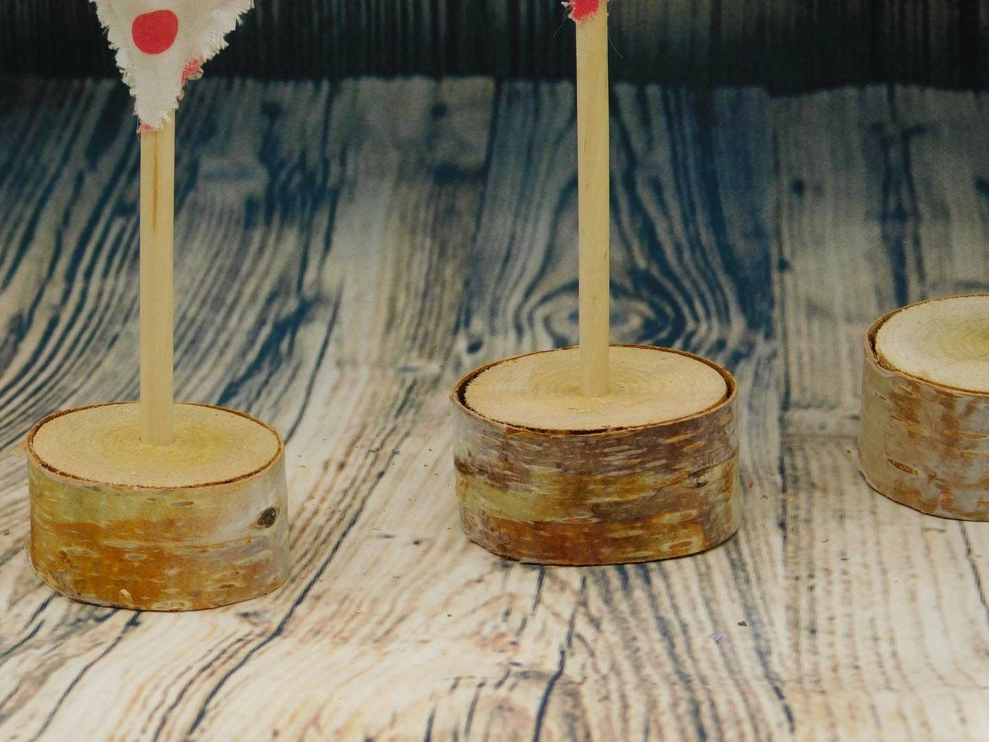 White and Pink Dot Hearts Rustic Heart Collection - Etsy