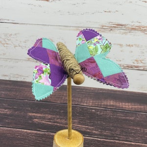 Rustic Butterfly Home Decor Handmade Farmhouse Style Patch Work Summer ...