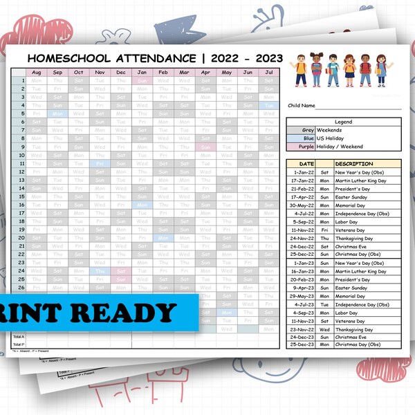 Homeschool Planner - Etsy