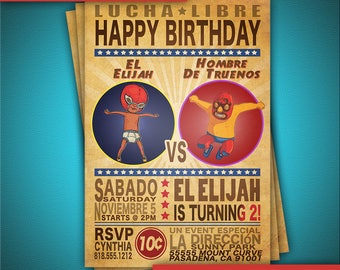 Lucha Libre Party - Etsy
