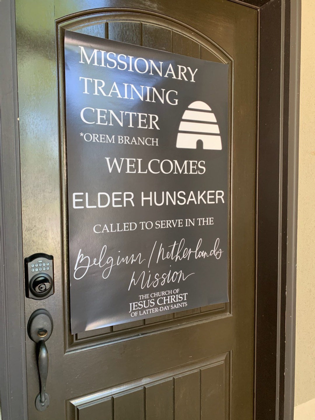 At-home MTC Welcome Sign, Missionary Training Center 24x36” DIGITAL ...