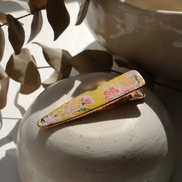 Japanese Paper Hair Clip - Etsy