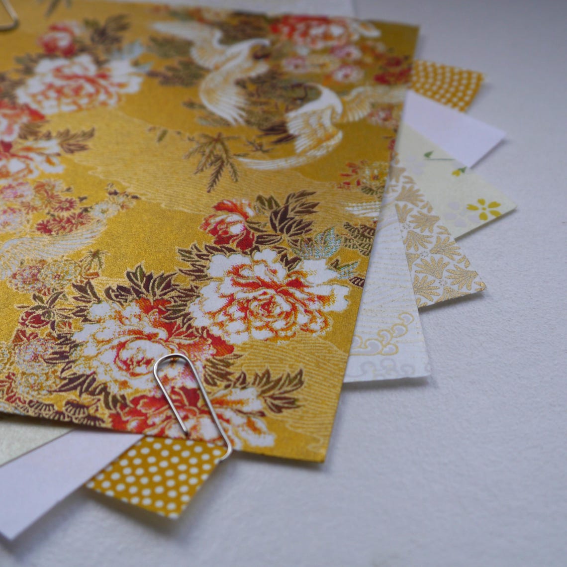 Set of 6 Sheets of Traditional Japanese Washi Chiyogami Paper for ...