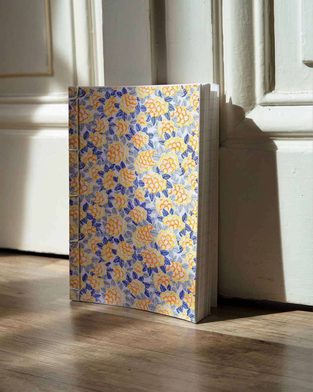 Large A5 Handmade Japanese Notebook Japanese Binding Note Book, Pocket ...