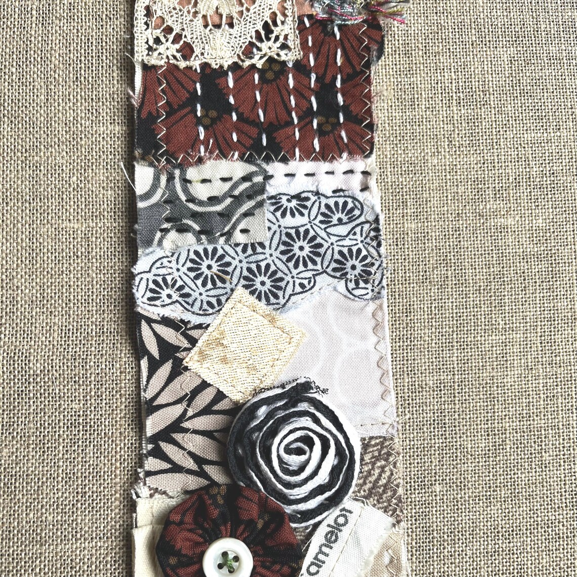 Snippet Wall Hanging Sweet Owl #3 Wall Decor Junk Journal Handmade ...