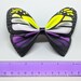 Nonbinary Pride Monarch Butterfly Hairbow Pretied Bowtie - Etsy