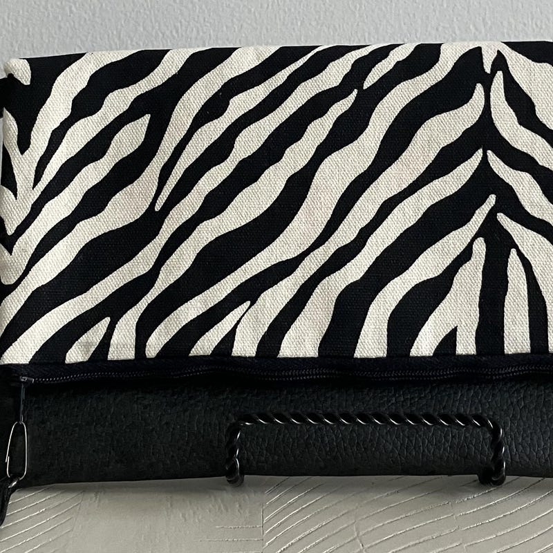 Zebra Clutch - Etsy