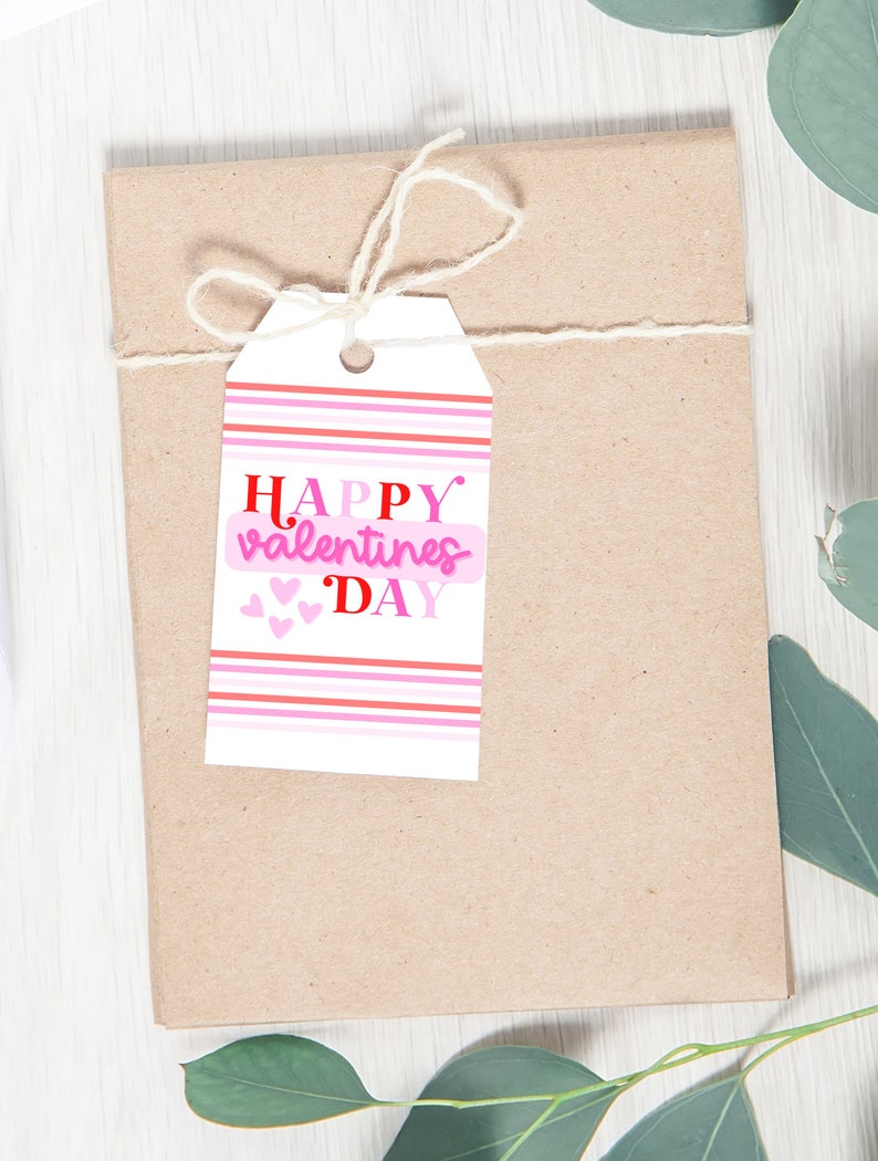 Valentines Day Gift Tags Holiday Gift Tags Printable Gift Tags Gift ...