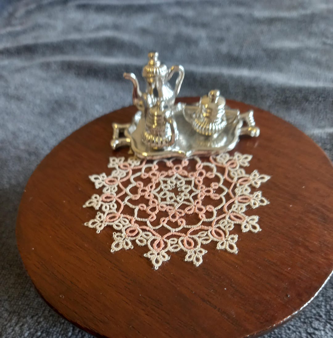 Miniature Tatted Mat - Etsy