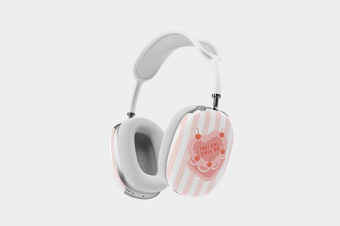 AirPod Max Case, Pink Airpods Case Bows, Coquette Aesthetic, Airpods ...