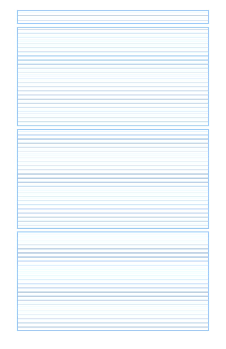 1/8-inch Lettering Guide Comic Book Template Pdf Download ...