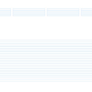 3/16-inch Lettering Guide Comic Strip Template Pdf Download / - Etsy