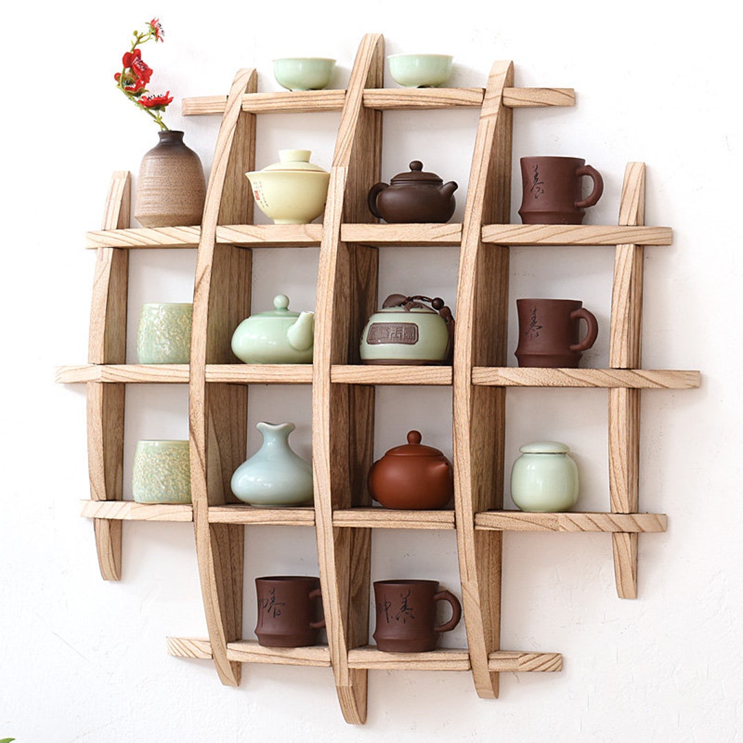 Wall Shelf Made of Wood, Wall Showcase, Minimalism - Etsy