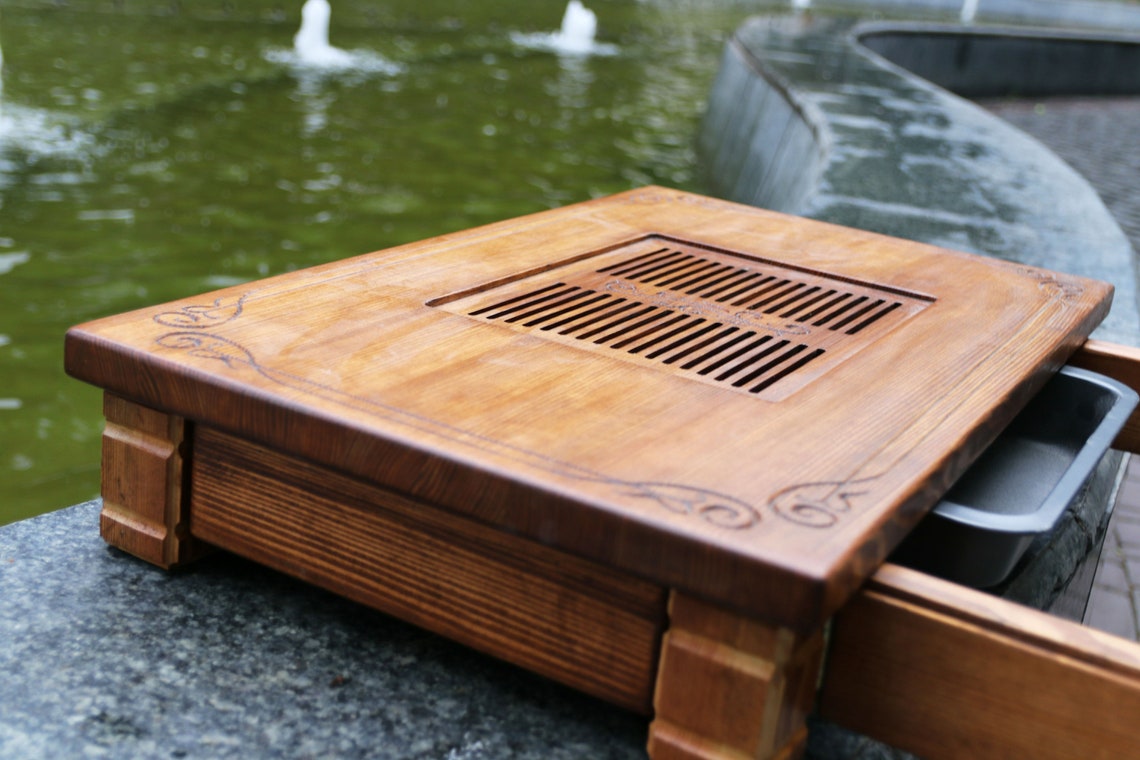 Chinese Tea Table 80 40 16cm/42cm Gongfu gung Fu Kungfu | Etsy