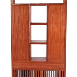 Tea Storage Cabinet With Backlight and Shelves - A Wardrobe Unit for ...