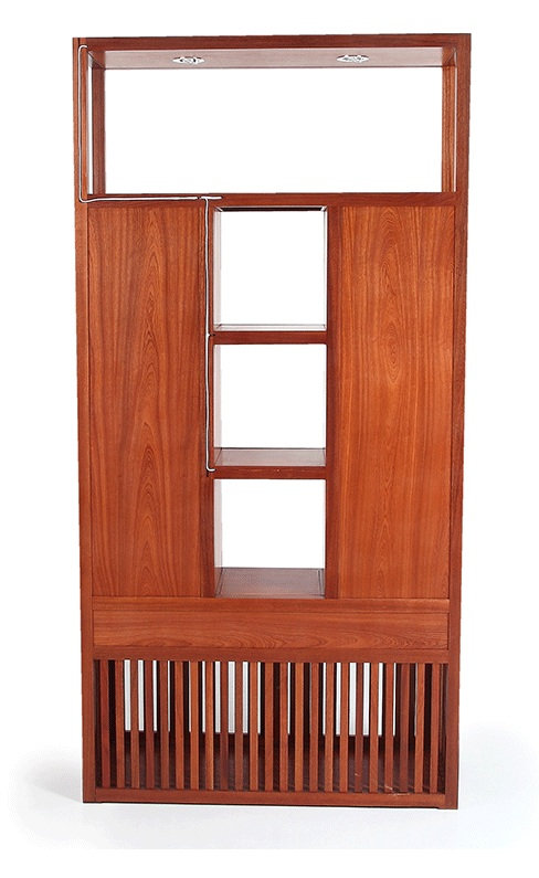 Tea Storage Cabinet With Backlight and Shelves A Wardrobe - Etsy