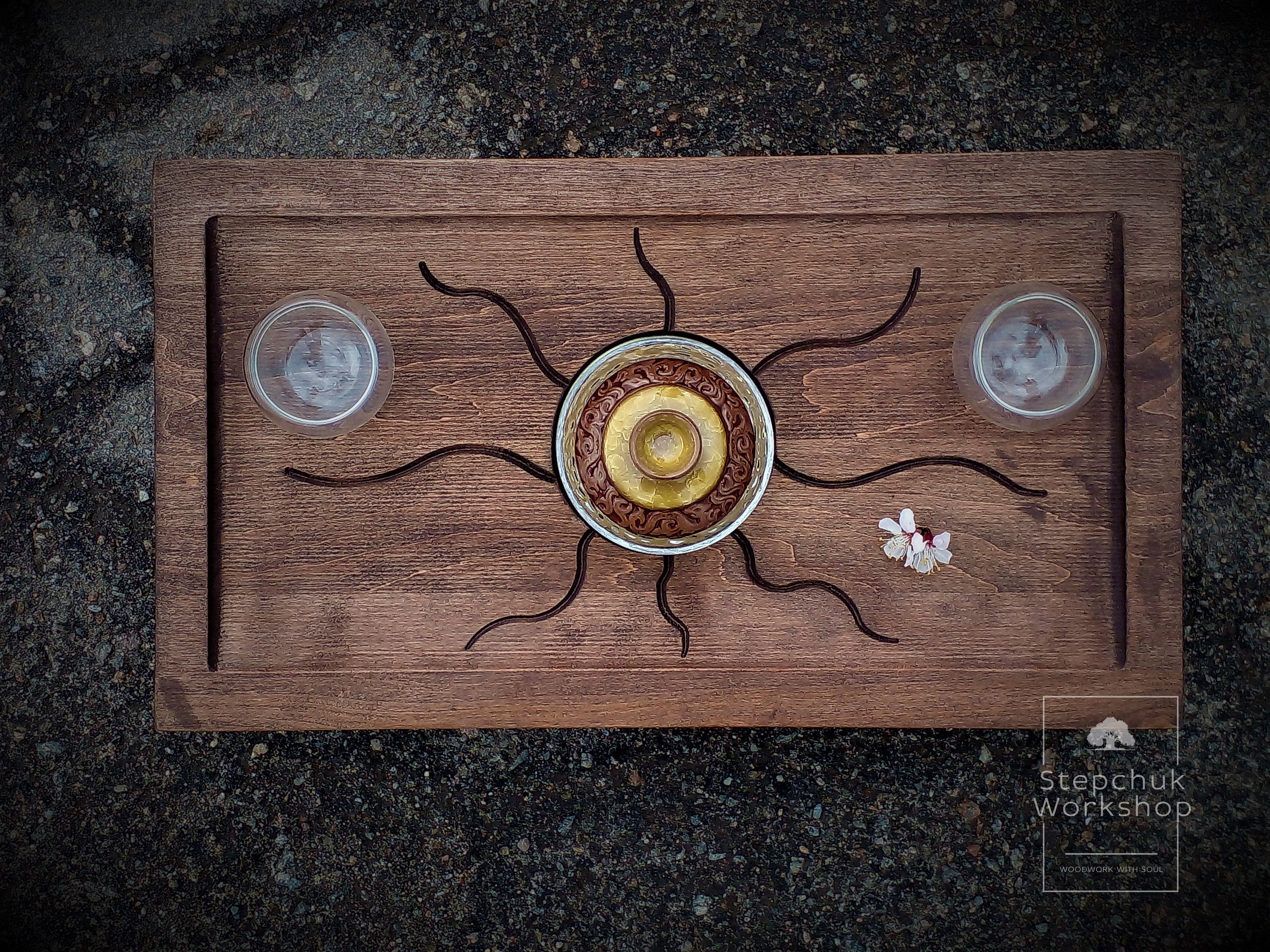 Ceremony tray handmade. Table for tea gongfu gong fu. Board | Etsy