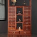 Tea Storage Cabinet With Backlight and Shelves A Wardrobe Unit for Tea ...
