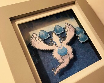 WILD UMBREON APPEARED Pokemon Framed 3D Paper Art Shadow Box - Etsy