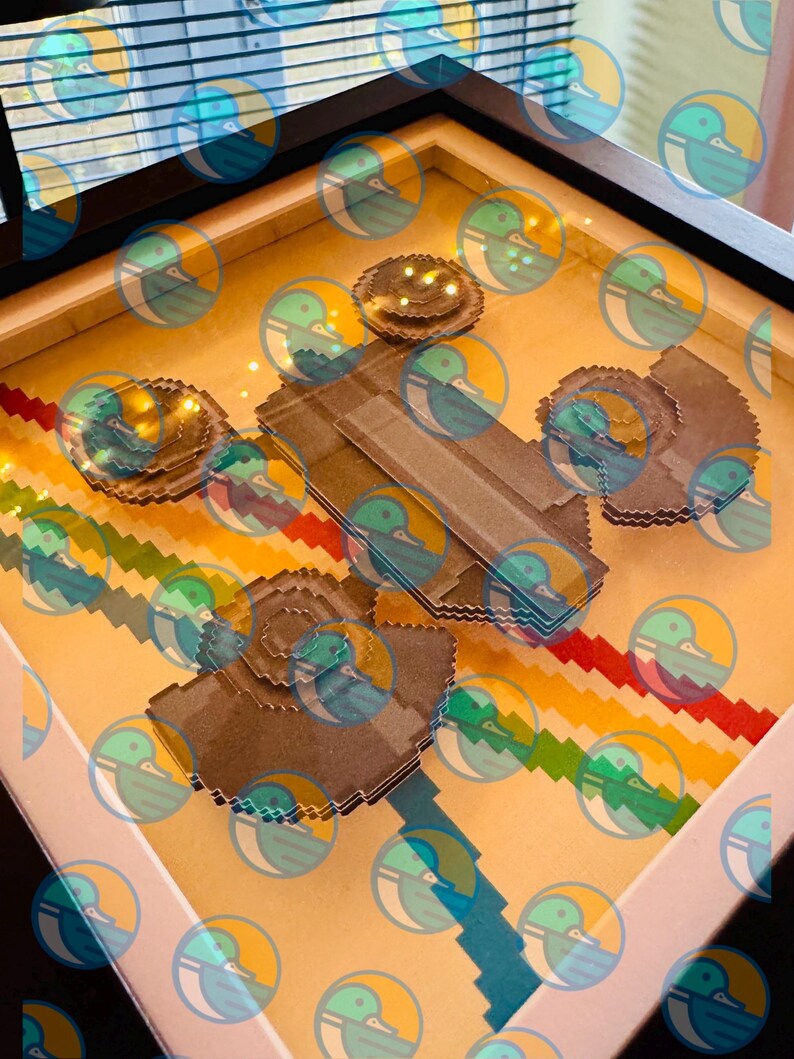 HORNET - “arc Raiders” Drone 3D Paper Shadow Box Pixel Art - Etsy Australia