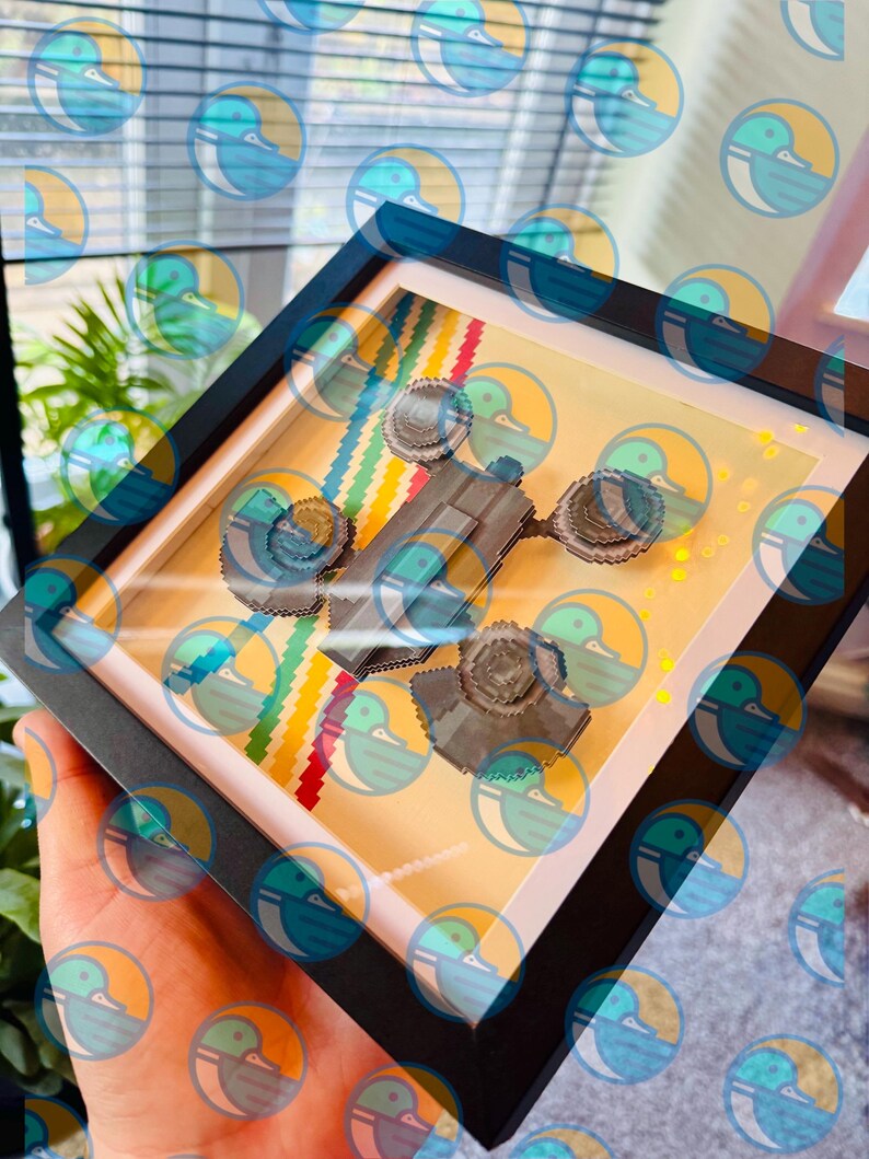 HORNET - “arc Raiders” Drone 3D Paper Shadow Box Pixel Art - Etsy