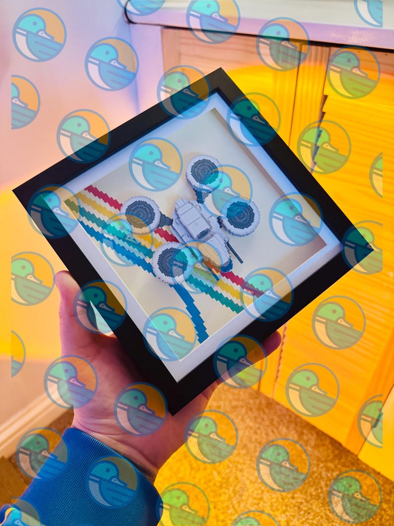 WASP - “arc Raiders” Drone 3D Paper Shadow Box Pixel Art - Etsy