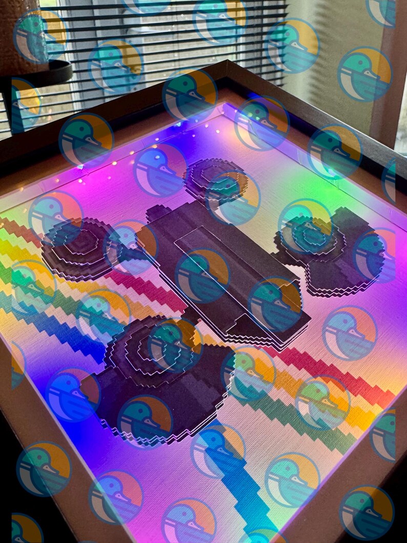 HORNET - “arc Raiders” Drone 3D Paper Shadow Box Pixel Art - Etsy