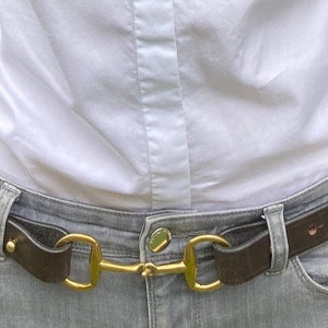 Horse Bit Belt | Leather Belt | Horse Bit Belt Buckle | Equestrian Gift ...